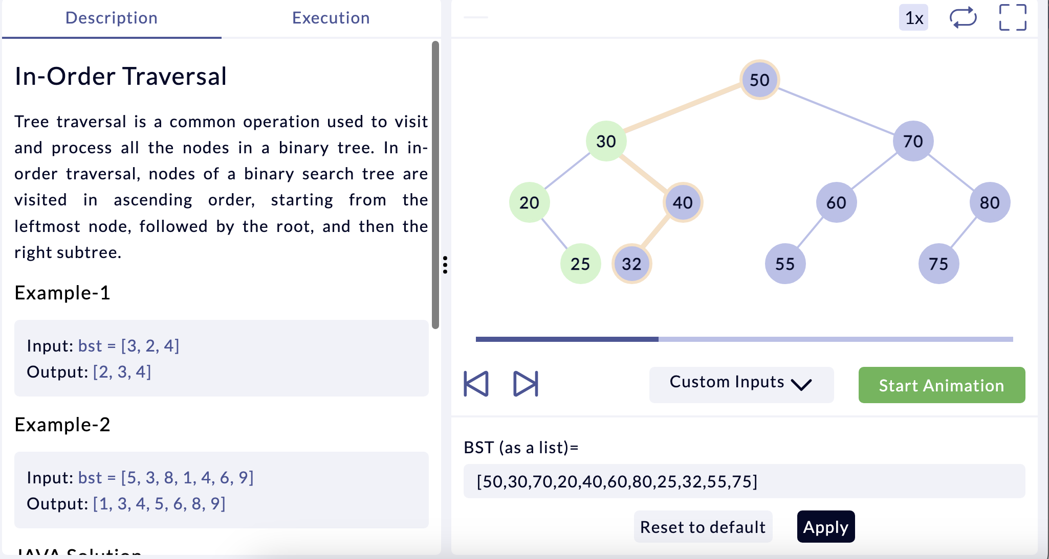 Interactive Animations